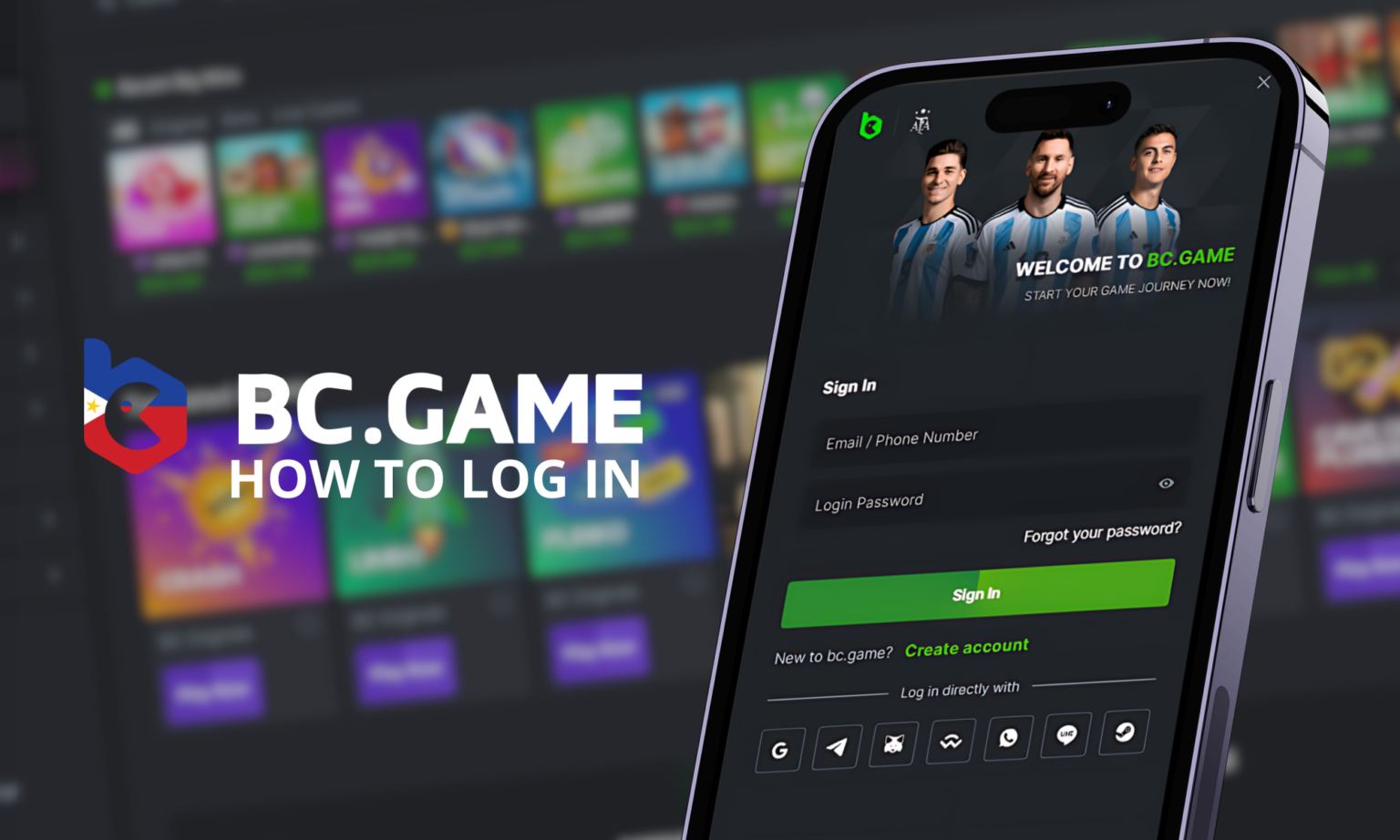 BC Game App — Download for Android & iOS and Get Bonus up to 180%
